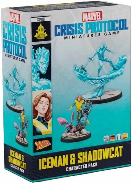 Marvel Crisis Protocol Miniatures Game Iceman and Shadowcat – Emerald Hobbies