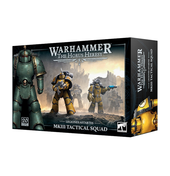 Horus Heresy Mk3 Tactical Squad – Emerald Hobbies